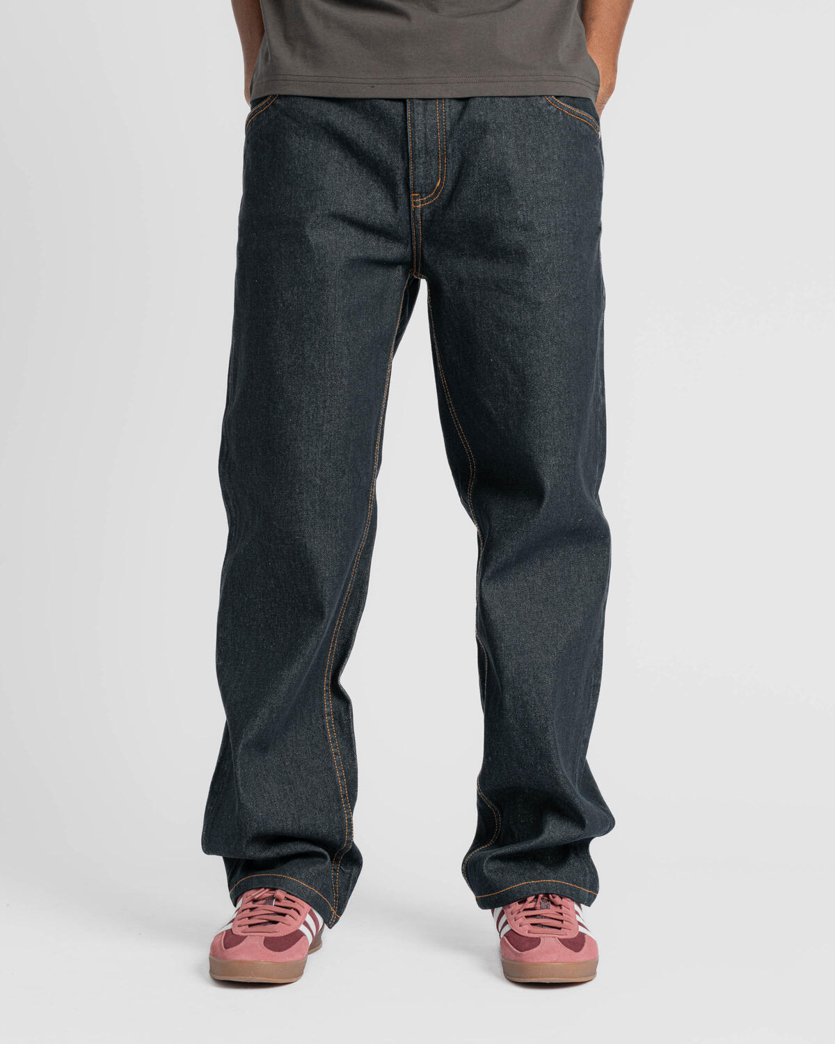 Dime Classic Relaxed Denim Pants | DIMESP2511BLK | AFEW STORE